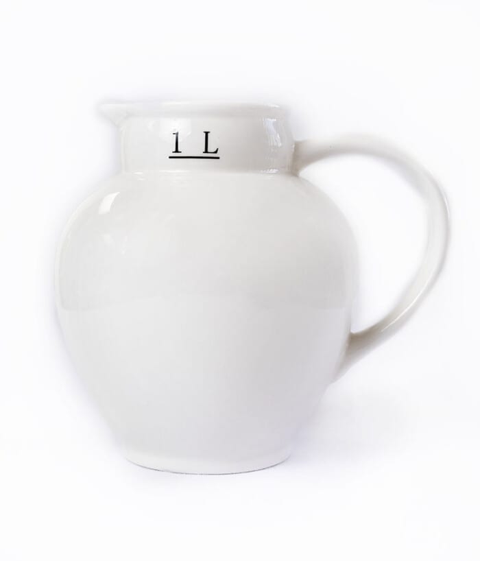 Ceramic Vintage 1L Pitcher - Canvas n' Decor USA